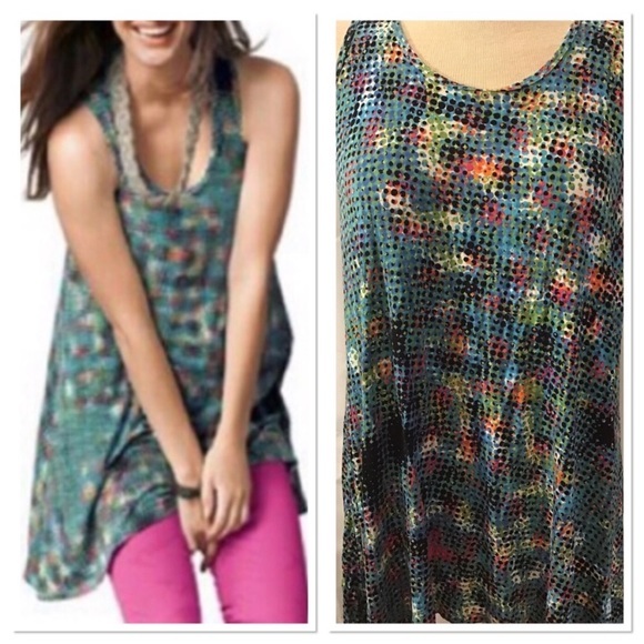 CAbi | Tops | Cabi Tunic Tank Racerback Trapeze Style 3 | Poshmark